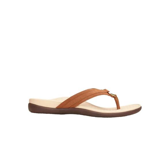 Vionic | Shoes | New Vionic Womens Tide Aloe Toe Post Sandal In Toffee ...